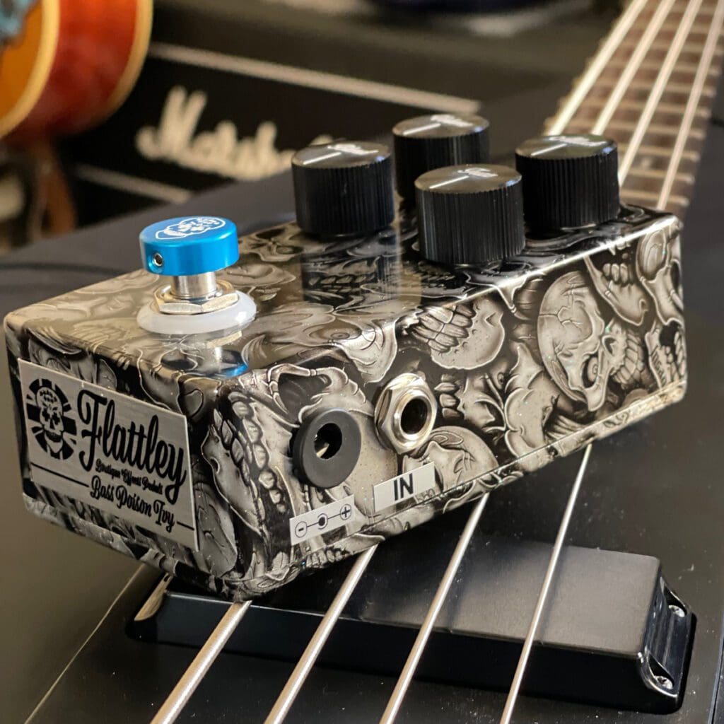 Bass Poison Ivy (Bass Fuzz) - Flattley Guitar Pedals